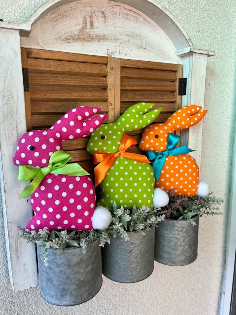 Easy to Make Easter Bunny PDF Pattern & Instruction DIY - Etsy