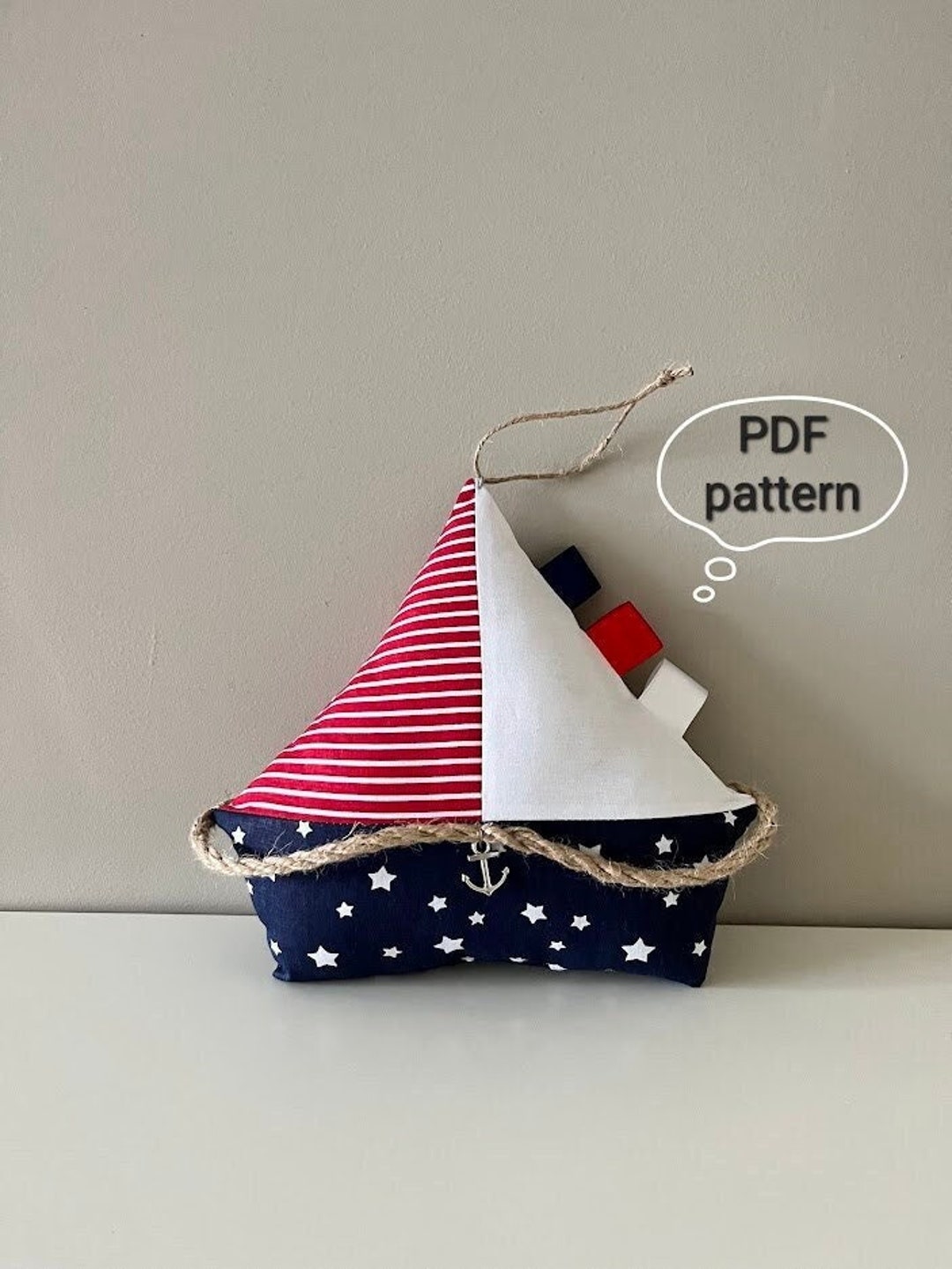 Boat, Sea Decor, PDF Pattern, Maritime, DIY, Digital, Ship, Sea Gifts ...