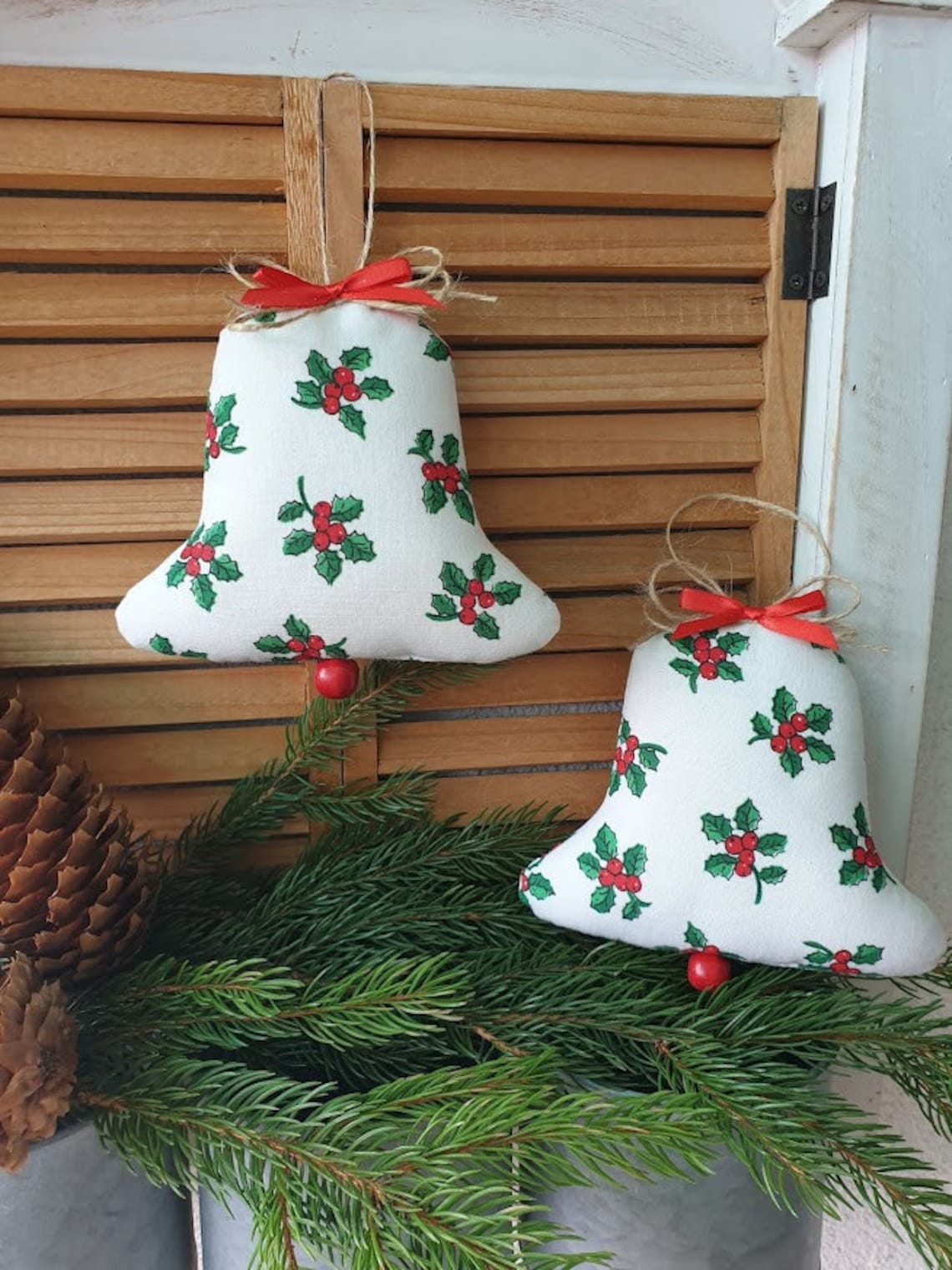 Christmas Bell, PDF Sewing Pattern & Instructions,diy, Christmas Bell ...