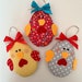 DIY Easter Chickens, PDF Patterns & Instructions, How to Make Easter ...
