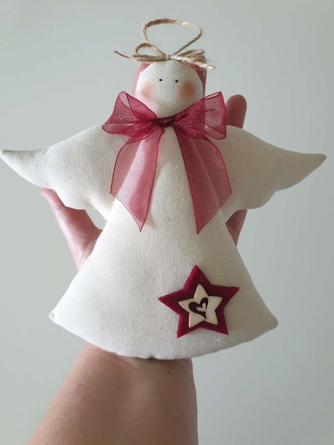 Angel Made of Fabric DIY PDF Sewing Pattern & Instruction - Etsy