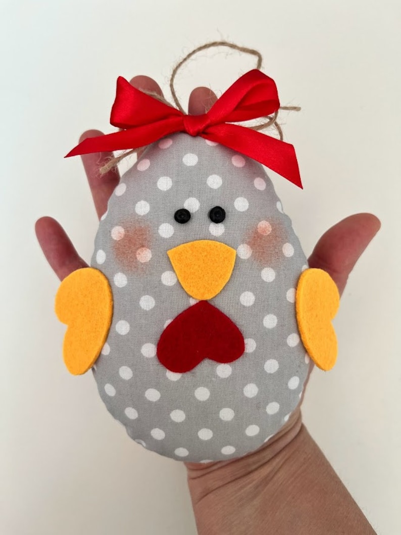 DIY Easter Chicken PDF Sewing Pattern & Instruction How to - Etsy