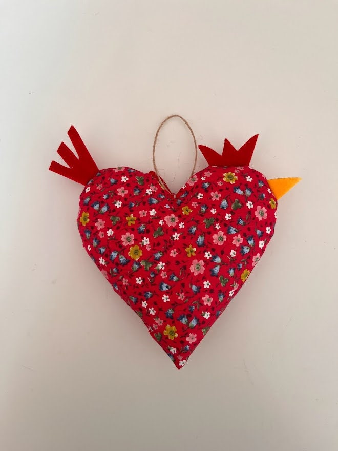 DIY Chicken-heart, Easter Model, PDF Pattern & Instructions, How to ...