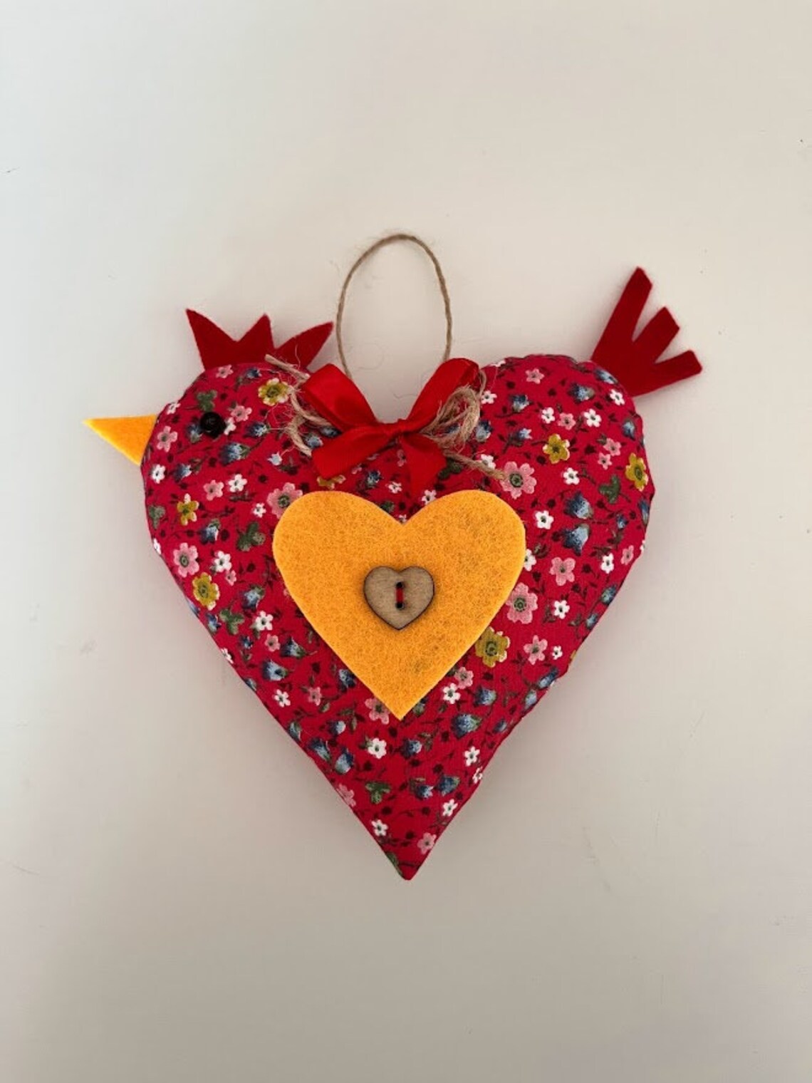 DIY Chicken-heart, Easter Model, PDF Pattern & Instructions, How to ...