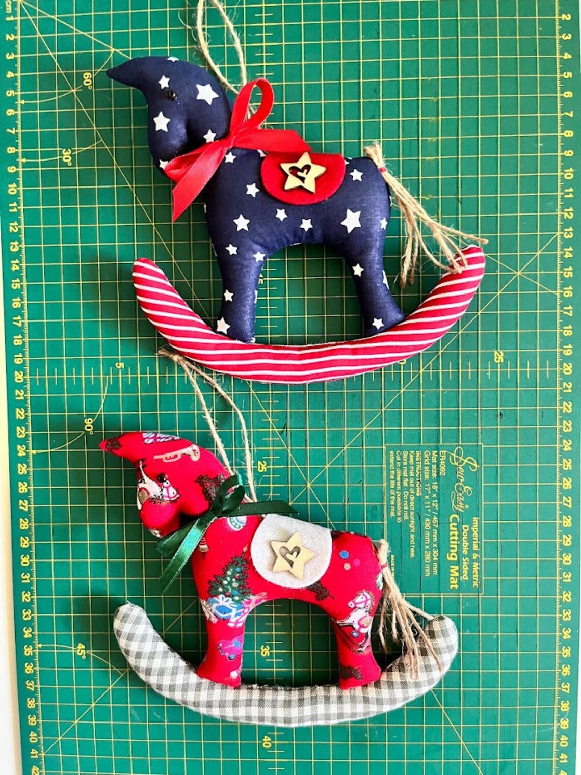DIY Rocking Horse, PDF Pattern, Christmas Decoration, Digital ...