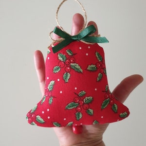 Christmas Bell, PDF Sewing Pattern & Instructions,diy, Christmas Bell ...