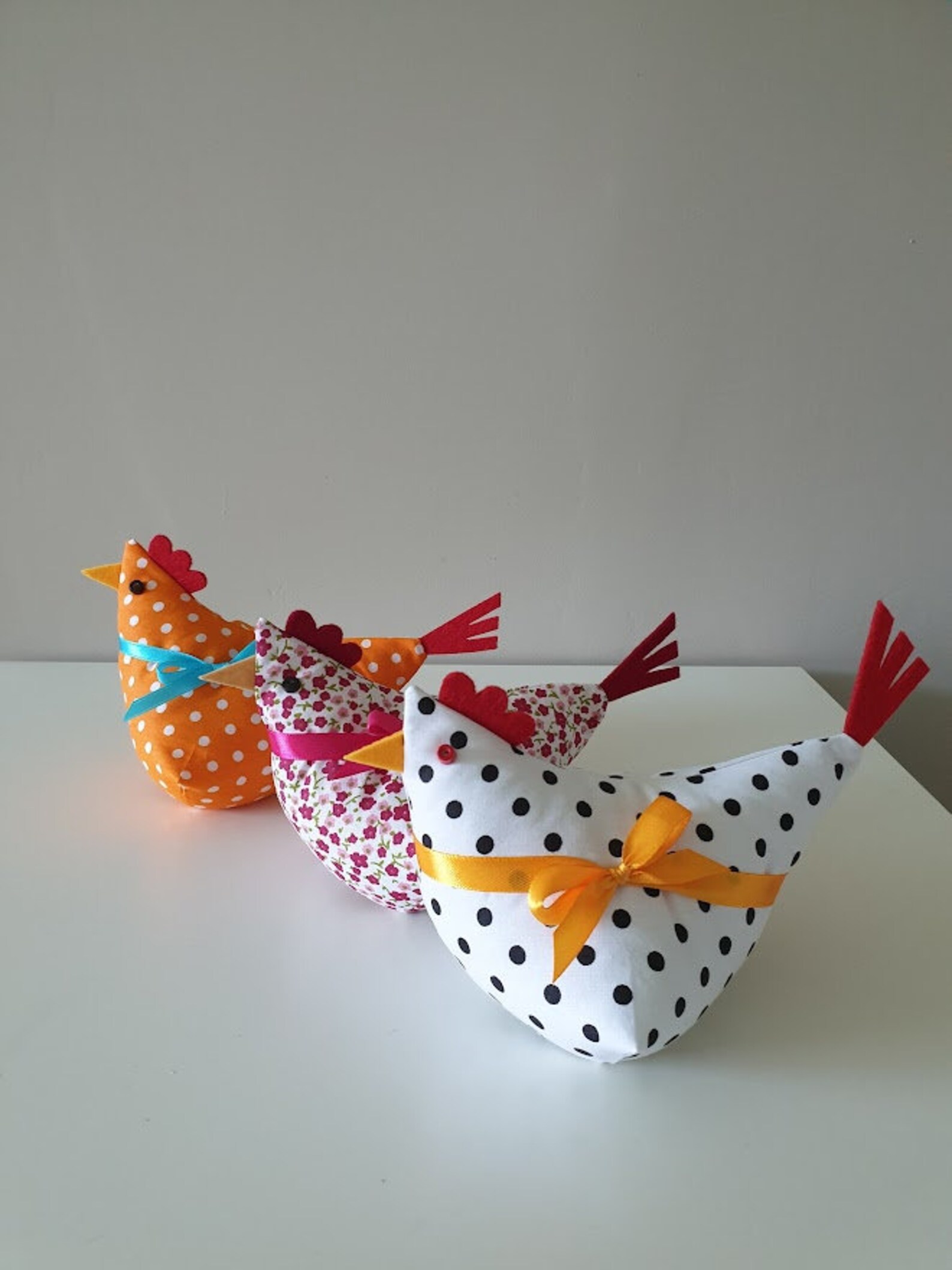 DIY Hen, PDF Sewing Pattern & Instruction, Easter Otnament, Digital ...
