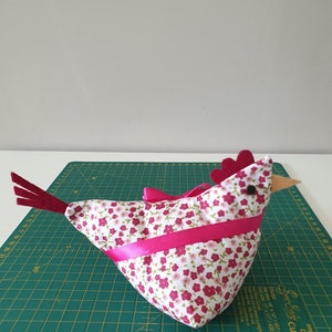 DIY Hen, PDF Sewing Pattern & Instruction, Easter Otnament, Digital ...
