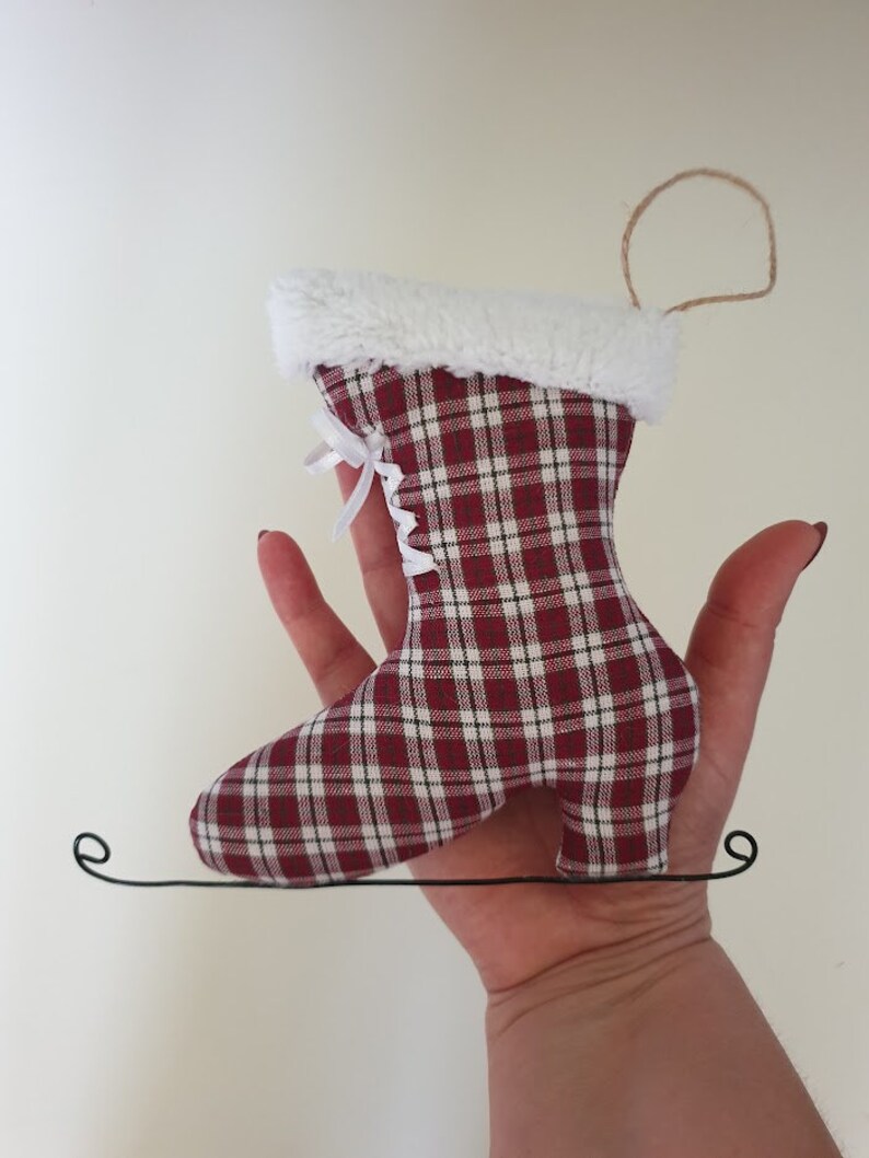 Ice Skate, PDF Model, Sewing Pattern & Instructions, DIY, Christmas ...