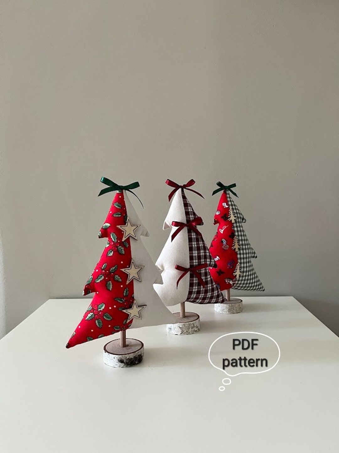 DIY Christmas Tree, Christmas Ornament, PDF Pattern, Digital, Christmas ...