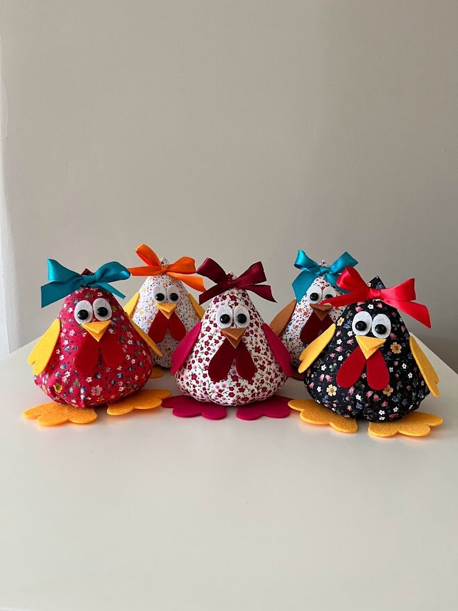 DIY Easter Chickens PDF Patterns & Instructions How to Made - Etsy