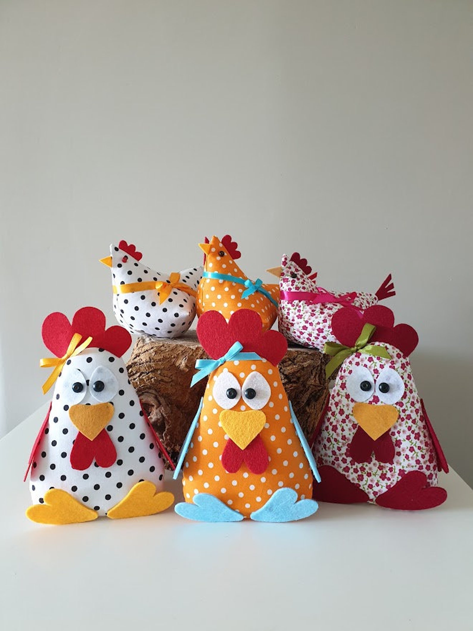 DIY Hen and Chicken PDF Sewing Patterns & Instructions - Etsy