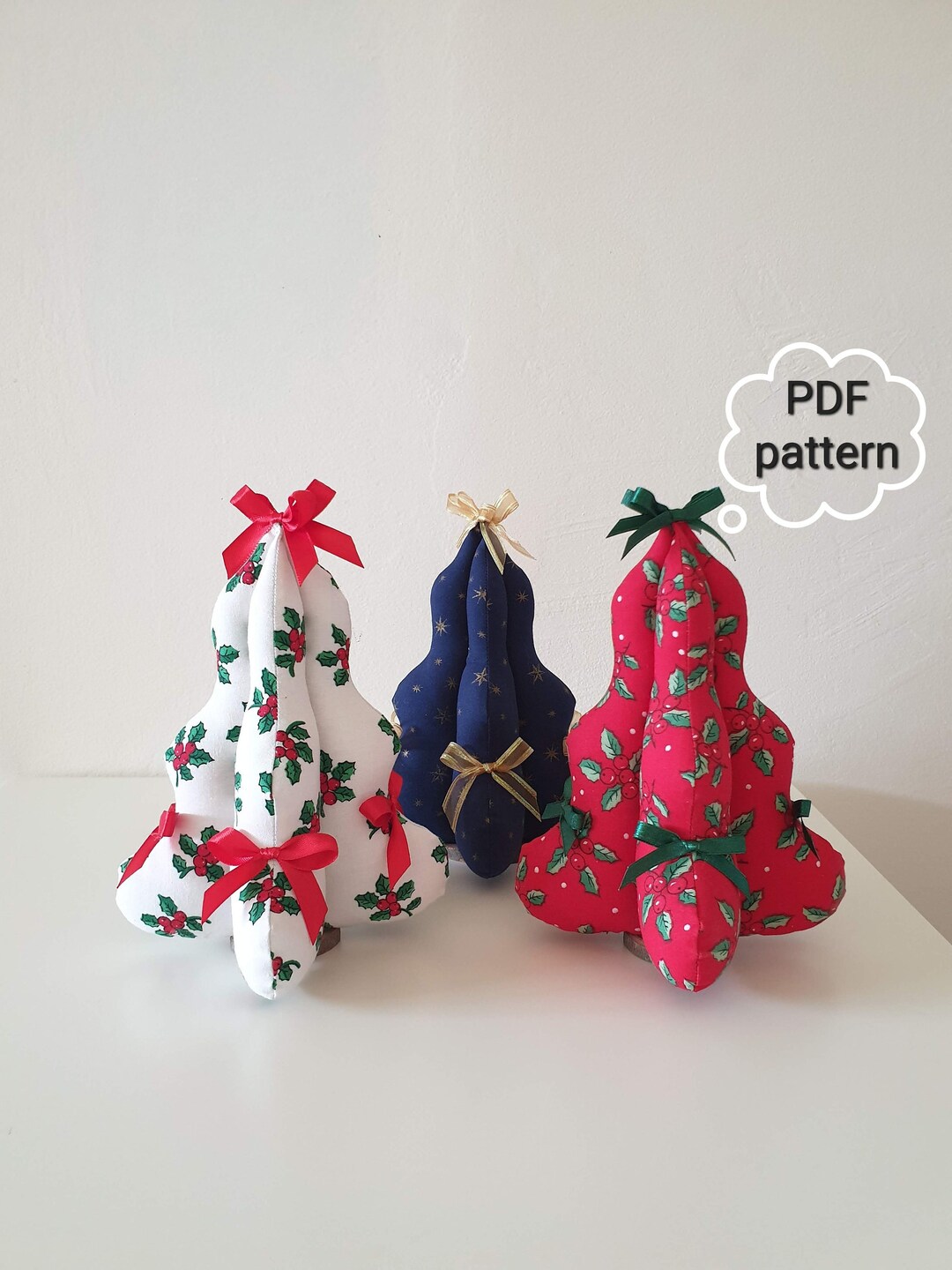 Christmas Tree 3D, Digital, PDF Pattern, Christmas Gift, Christmas ...