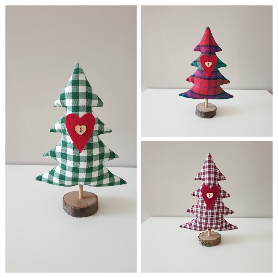 PDF Christmas Tree, Sewing Pattern, DIY, PDF Christmas Ornament, Fabric ...