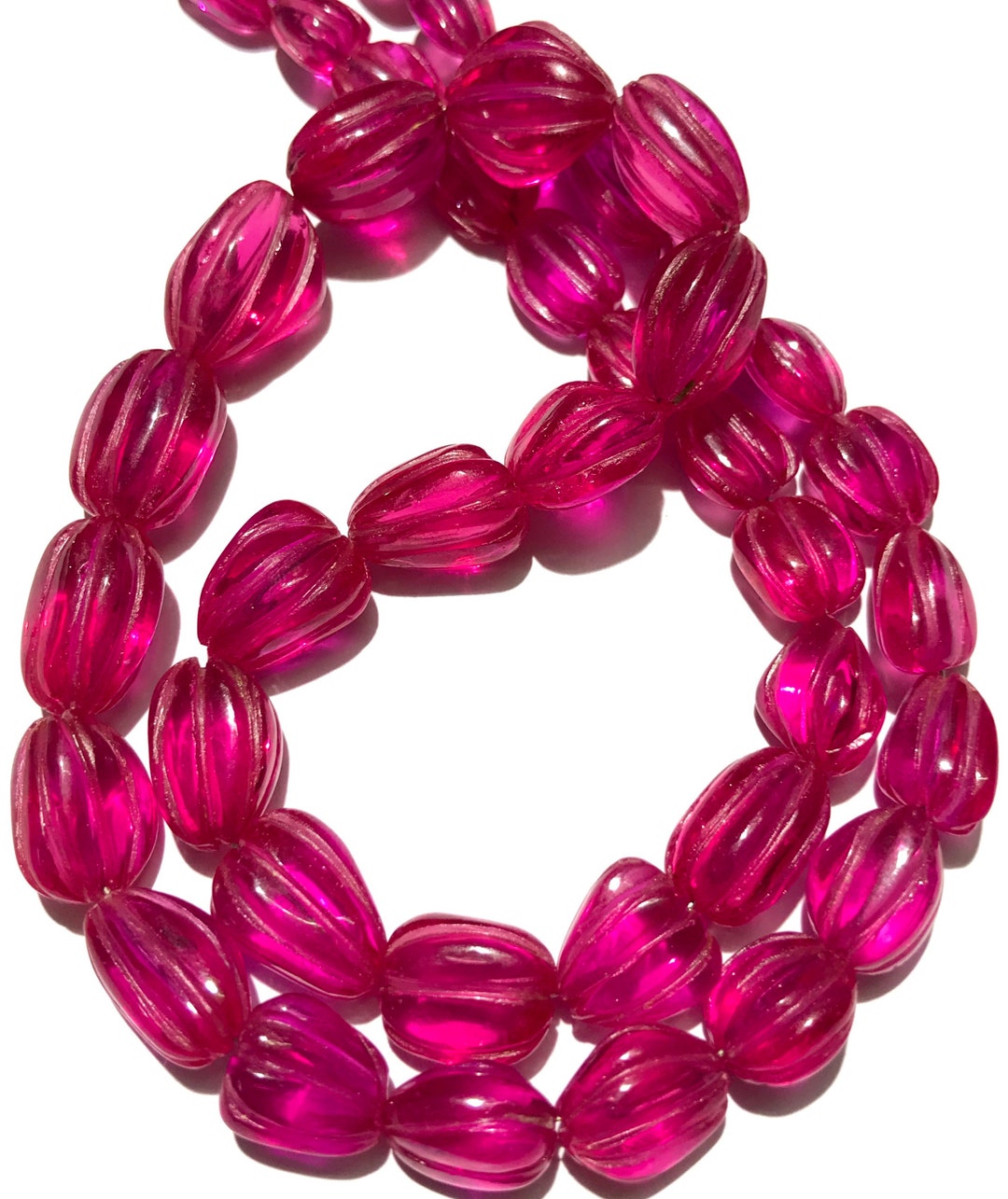 Sparkling Gorgeous~~rarest~~pink Spinel Carved Gemstone Beads Pink ...