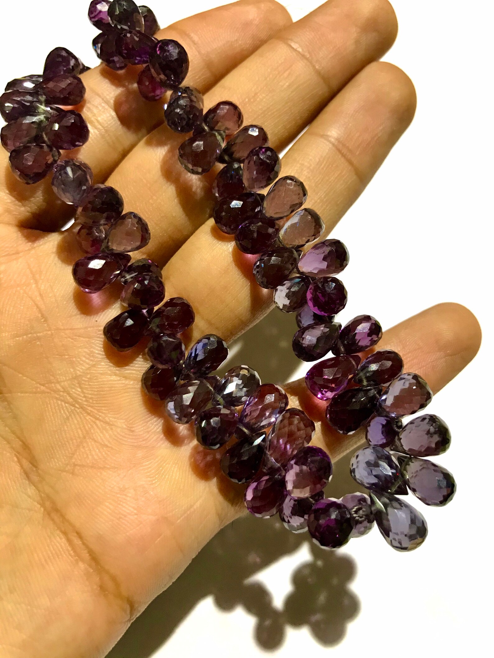 Extremely Gorgeous~aaa++ Alexandrite Beads Rarest Alexandrite Faceted ...