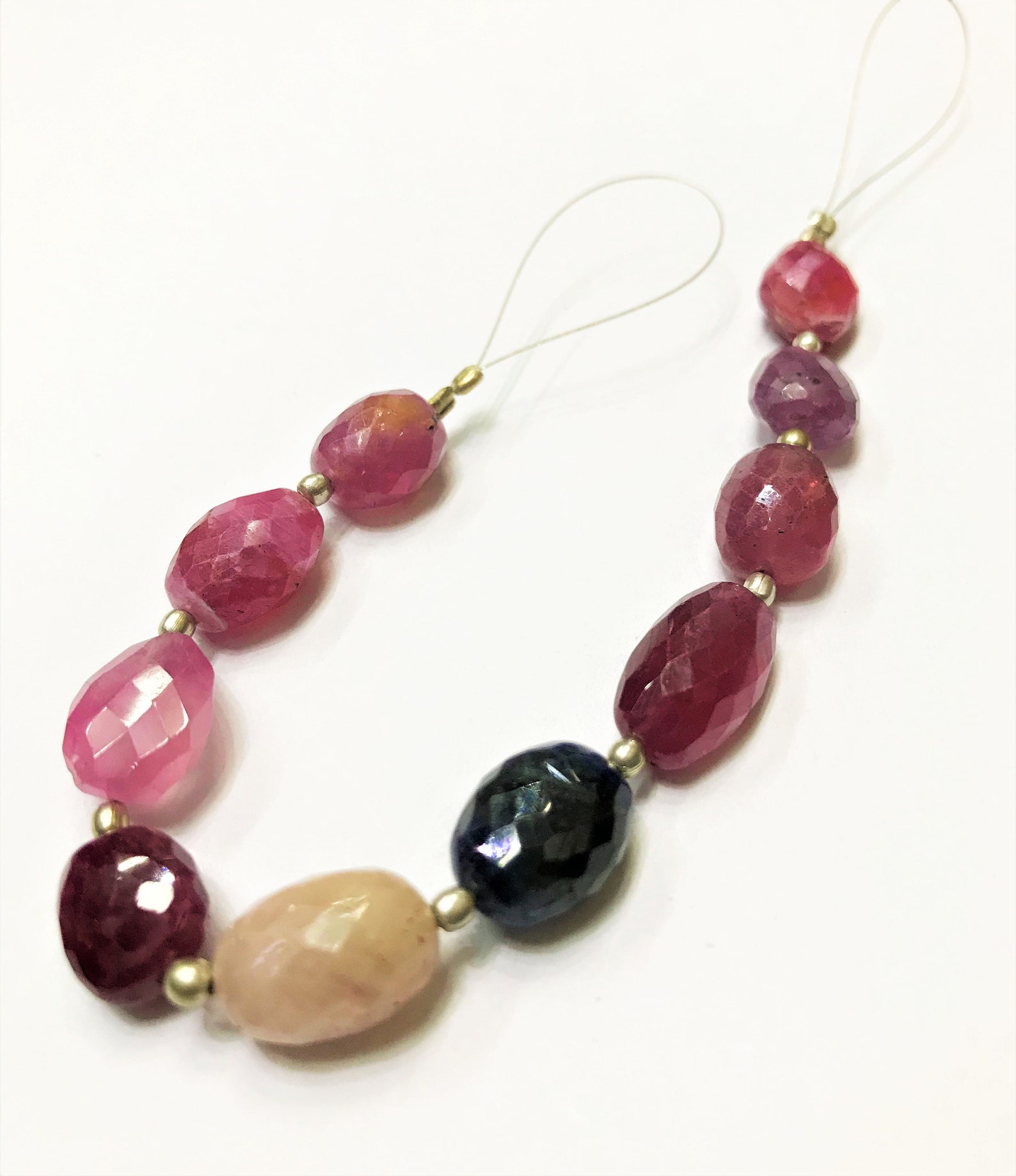 Highest Grade Multi Sapphire Faceted 1113mm Ovals// 6 | Etsy