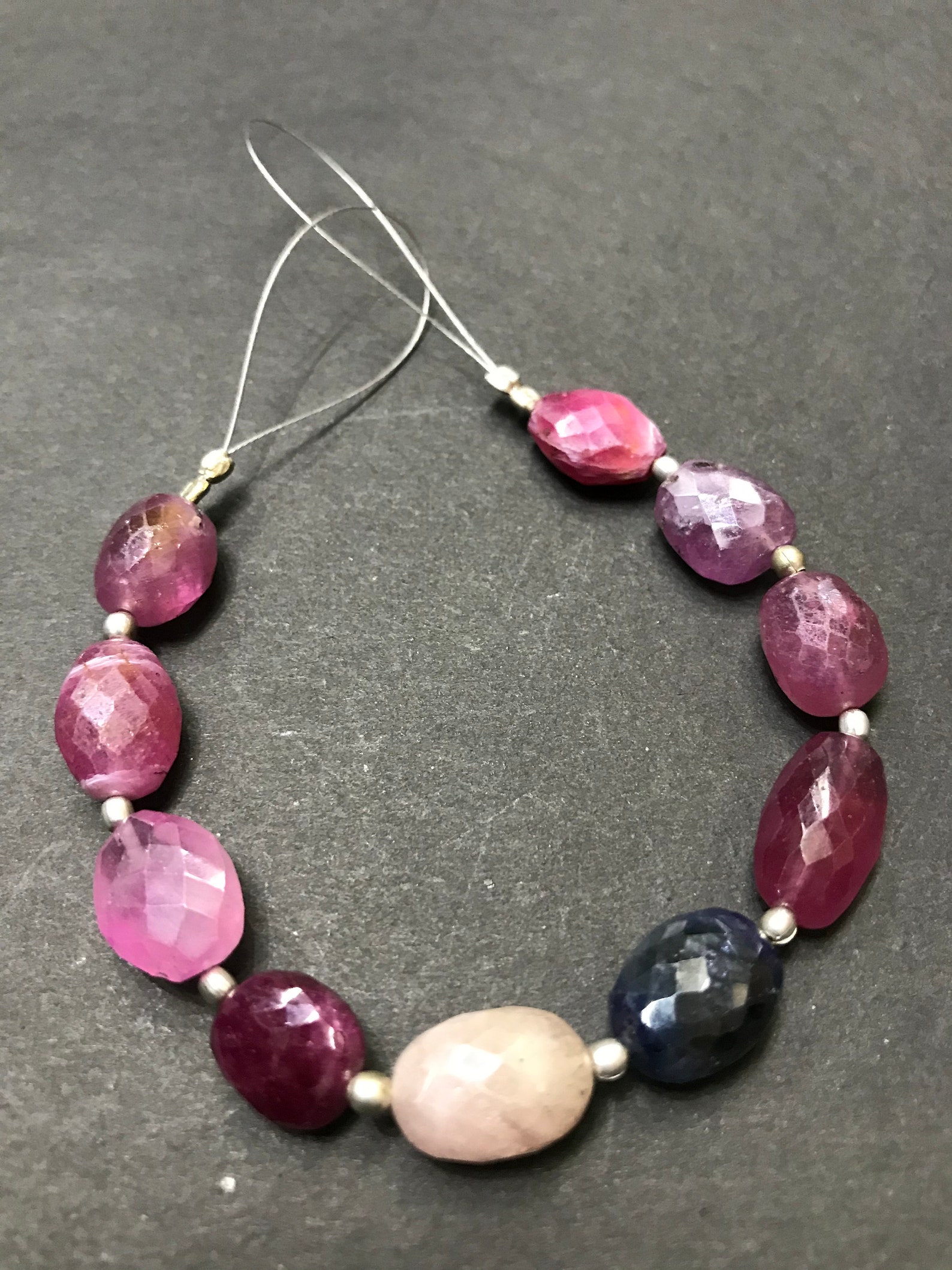 Highest Grade Multi Sapphire Faceted 1113mm Ovals// 6 | Etsy