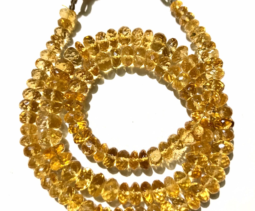 AAAA+ Beautiful~citrine Gemstone Beads••natural Citrine Stone Beads••5* ...