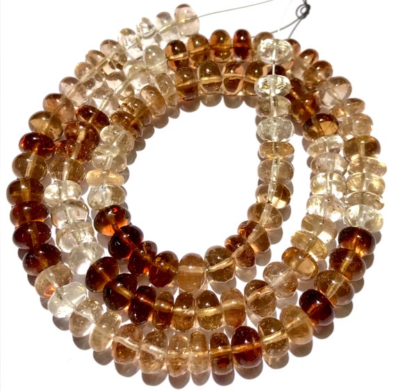 AAA Quality Shaded Imperial Topaz Smooth Beads Natural - Etsy