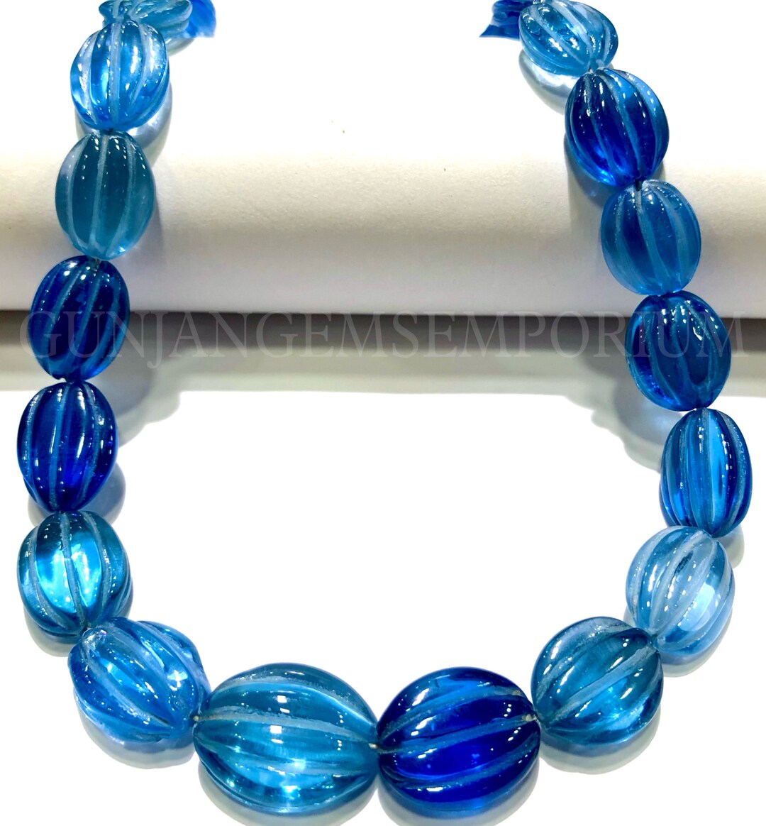 So Gorgeous~~aaaa++ Blue Spinel Carved Nuggets Beads Rare Blue Spinel ...