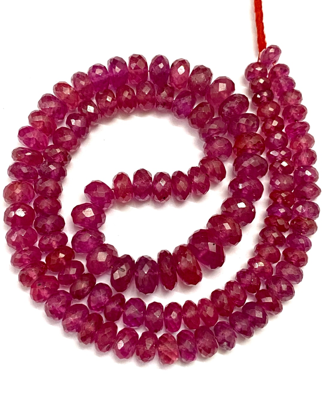 Extremely Beautiful~aaa++ Pink Ruby Gemstone Beads Natural Pink Ruby ...