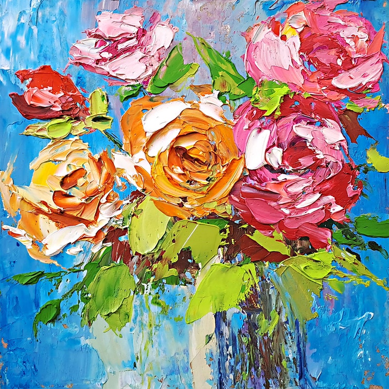 Impasto Painting - Etsy