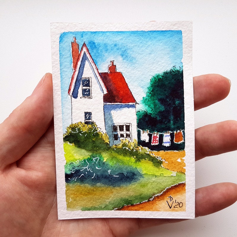 Aceo Painting - Etsy