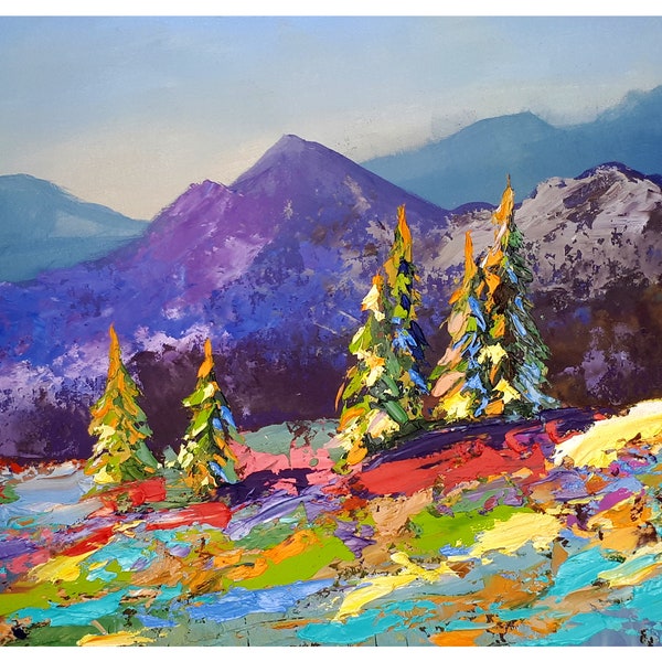 Colorado Painting - Etsy