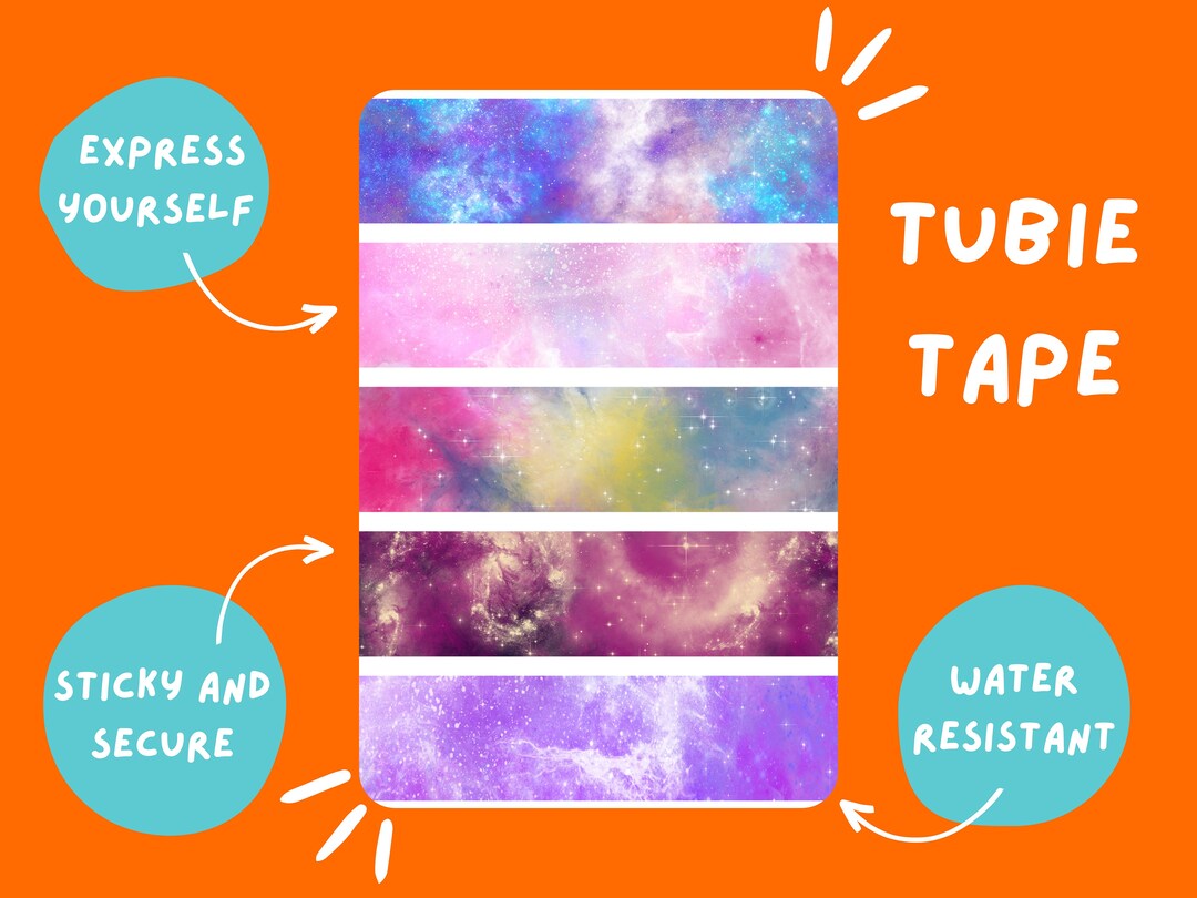 TUBIE TAPE Space Tubie Life Ng Tube Tape - Etsy