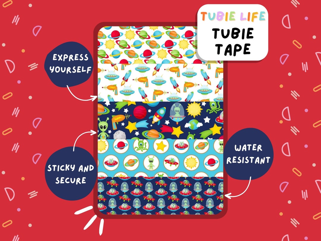 TUBIE TAPE Tubie Life Alien Ng Tube Tape for Feeding Tubes and Other ...