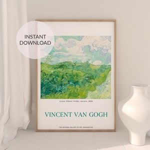 VINCENT VAN GOGH Gallery Poster, Exhibition Poster, Van Gogh Art Print ...