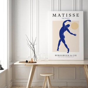 Henri Matisse Dance Art Poster, Matisse Blue Art Print, Matisse ...