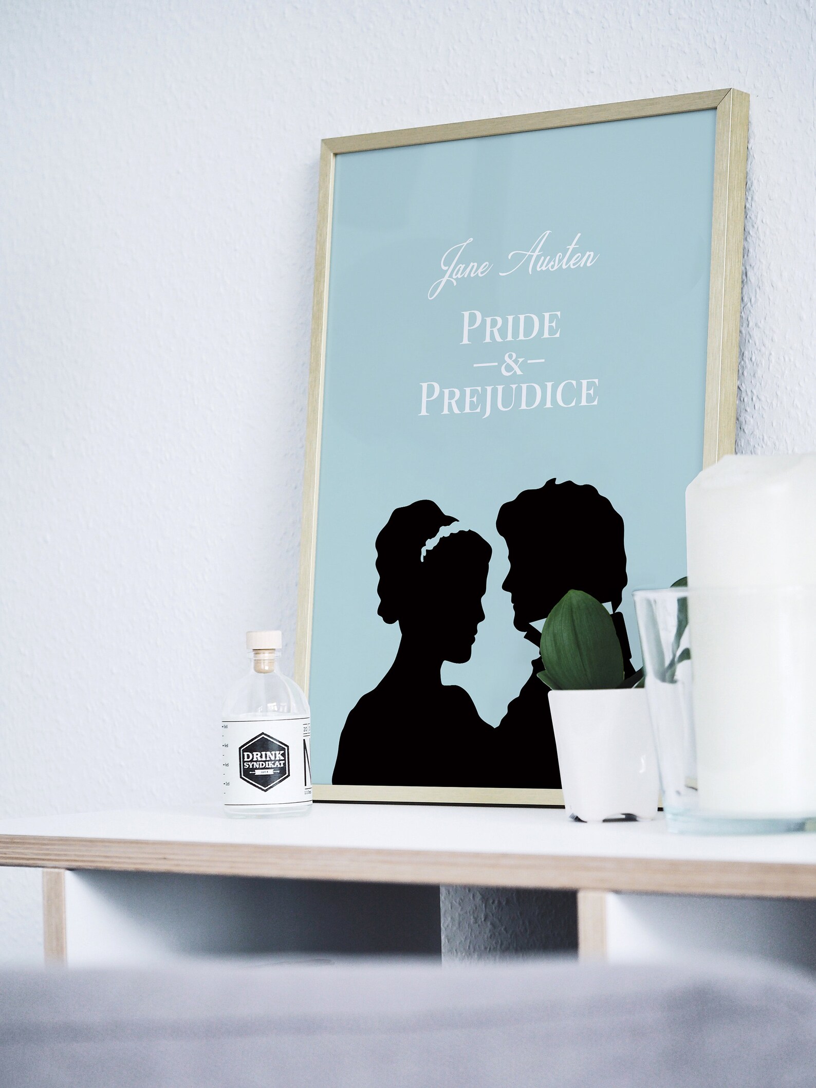 Jane Austen Poster. Book Cover Poster. Elizabeth and Mr Darcy. - Etsy