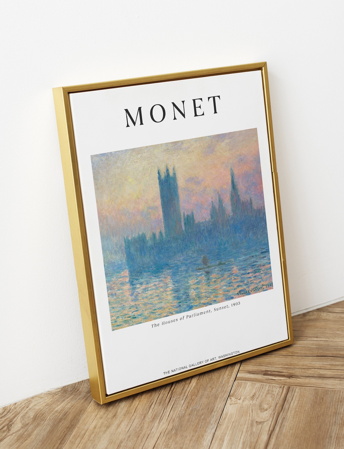 MONET Fine Art Poster Famous Artist Wall Art Impressionism - Etsy