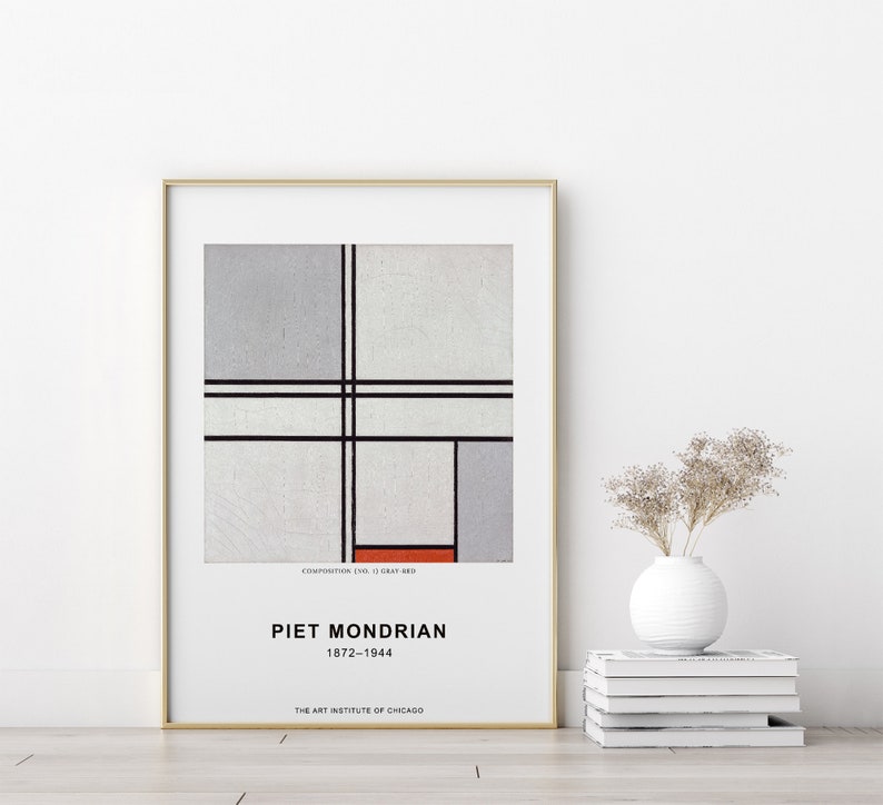 PIET MONDRIAN Gallery Poster Fine Art Print Famous Artist - Etsy