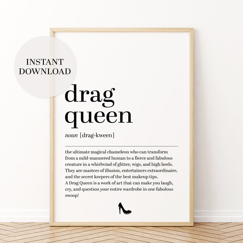 Drag Queen Svg - Etsy