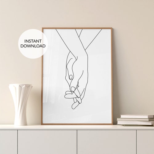 One Line Print Minimalist Wall Decor Female Print Poster - Etsy