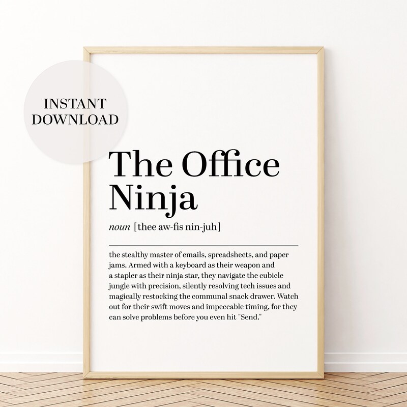 Ninja Prints - Etsy