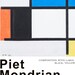 PIET MONDRIAN Gallery Poster Fine Art Print Famous Artist - Etsy