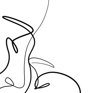 Set of 3 Custom Names Art. Line Drawing Print. Romantic Gift. - Etsy