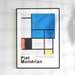 PIET MONDRIAN Gallery Poster Fine Art Print Famous Artist - Etsy