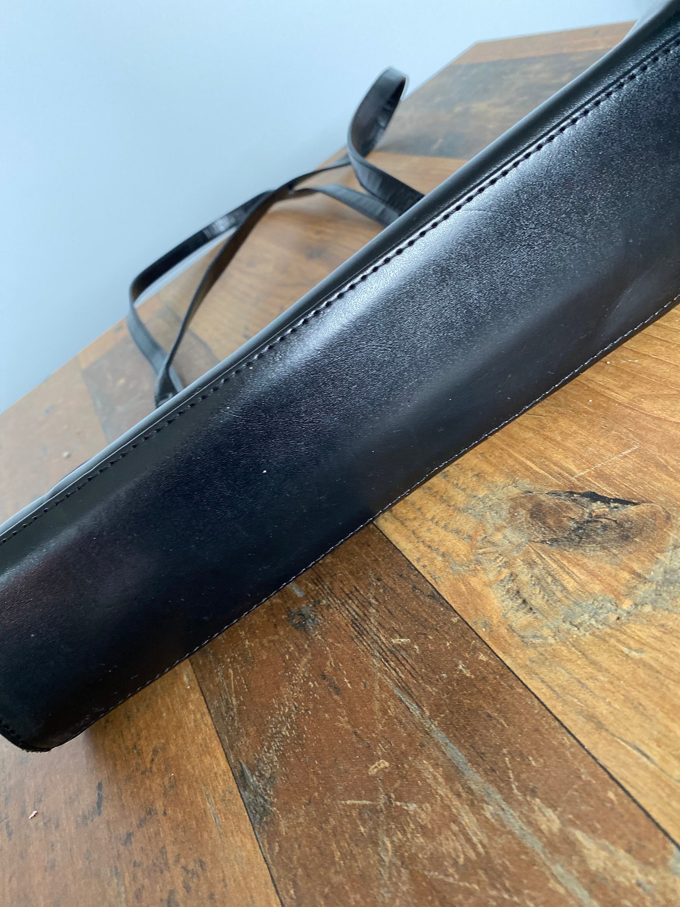 Vintage Marc Picard Bag , Made in Germany , Black Leather, Shoulder ...