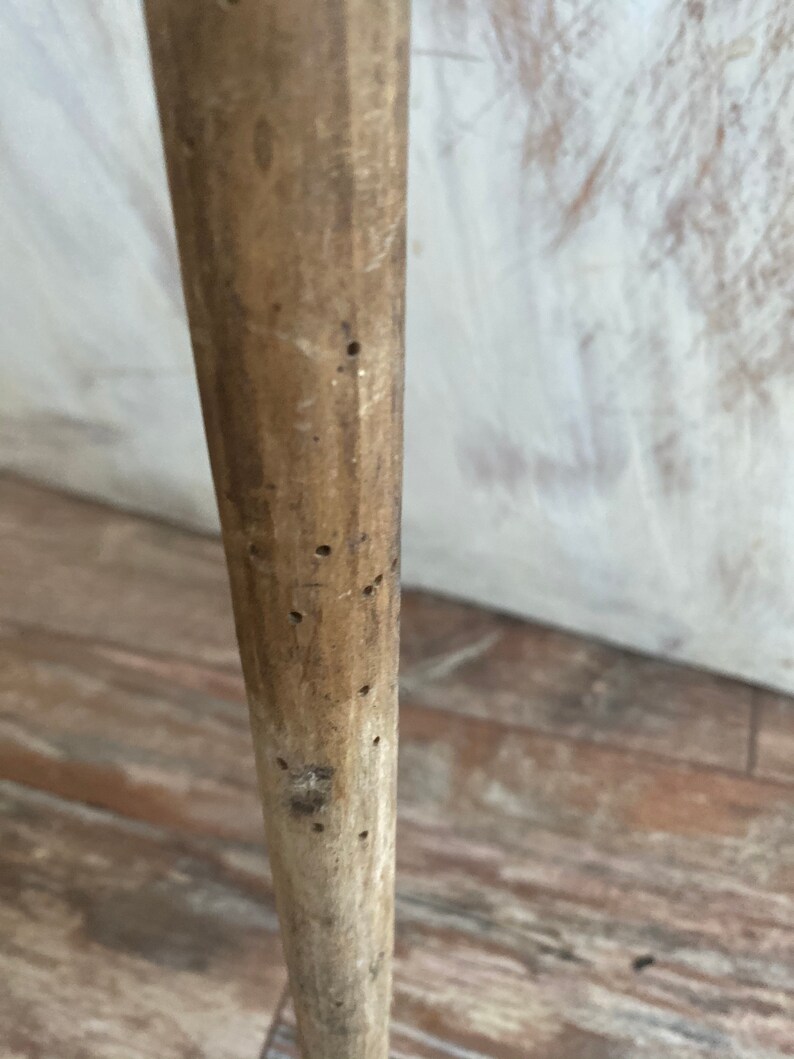 Rare Vintage Wooden Distaff Primitive Wooden Stick for Manual | Etsy