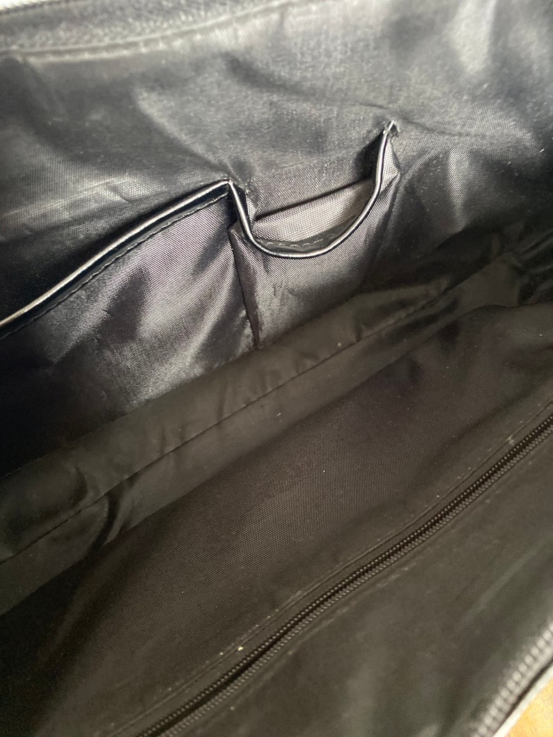 Vintage Marc Picard Bag , Made in Germany , Black Leather, Shoulder ...