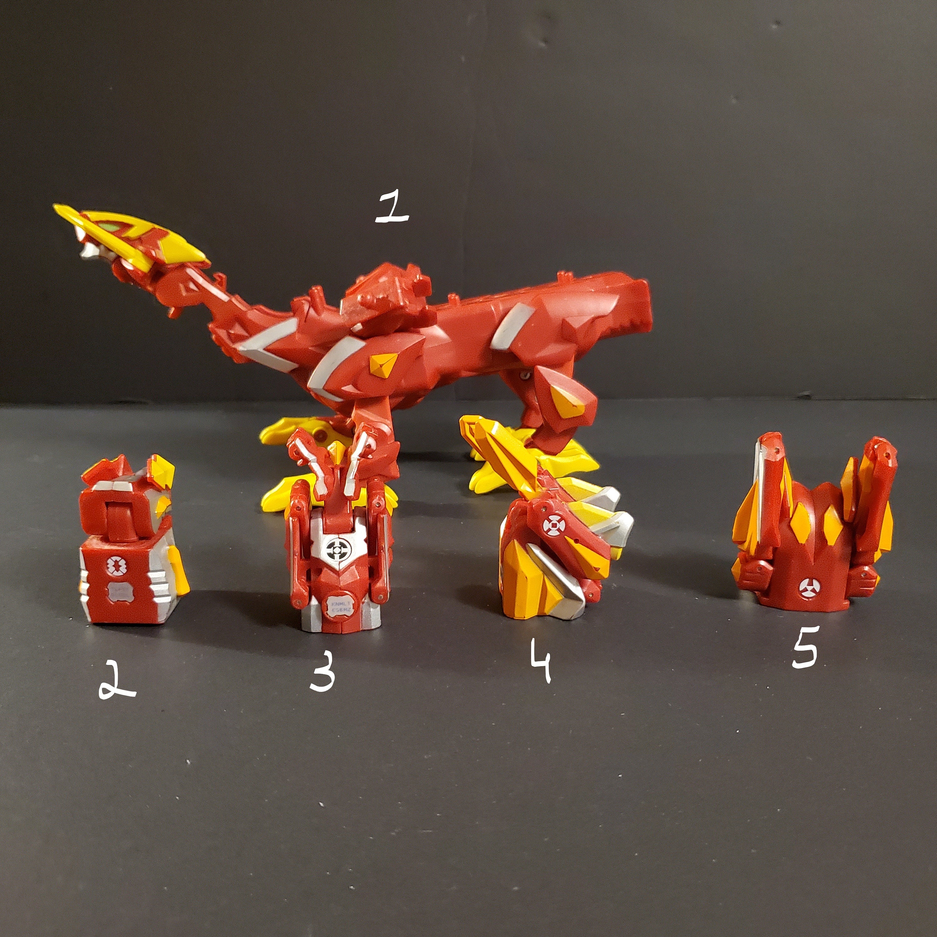 You Choose PARTS Bakugan Dragonoid Colossus Action Figure | Etsy