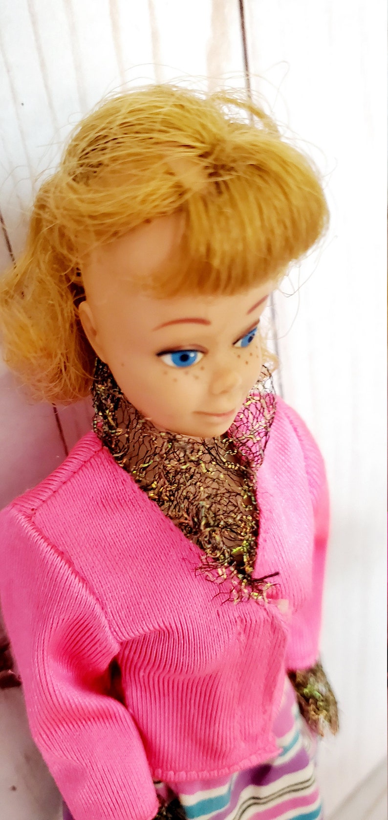 Vintage Rare Original 1958 1962 Freckled Blonde Midge Barbie Etsy