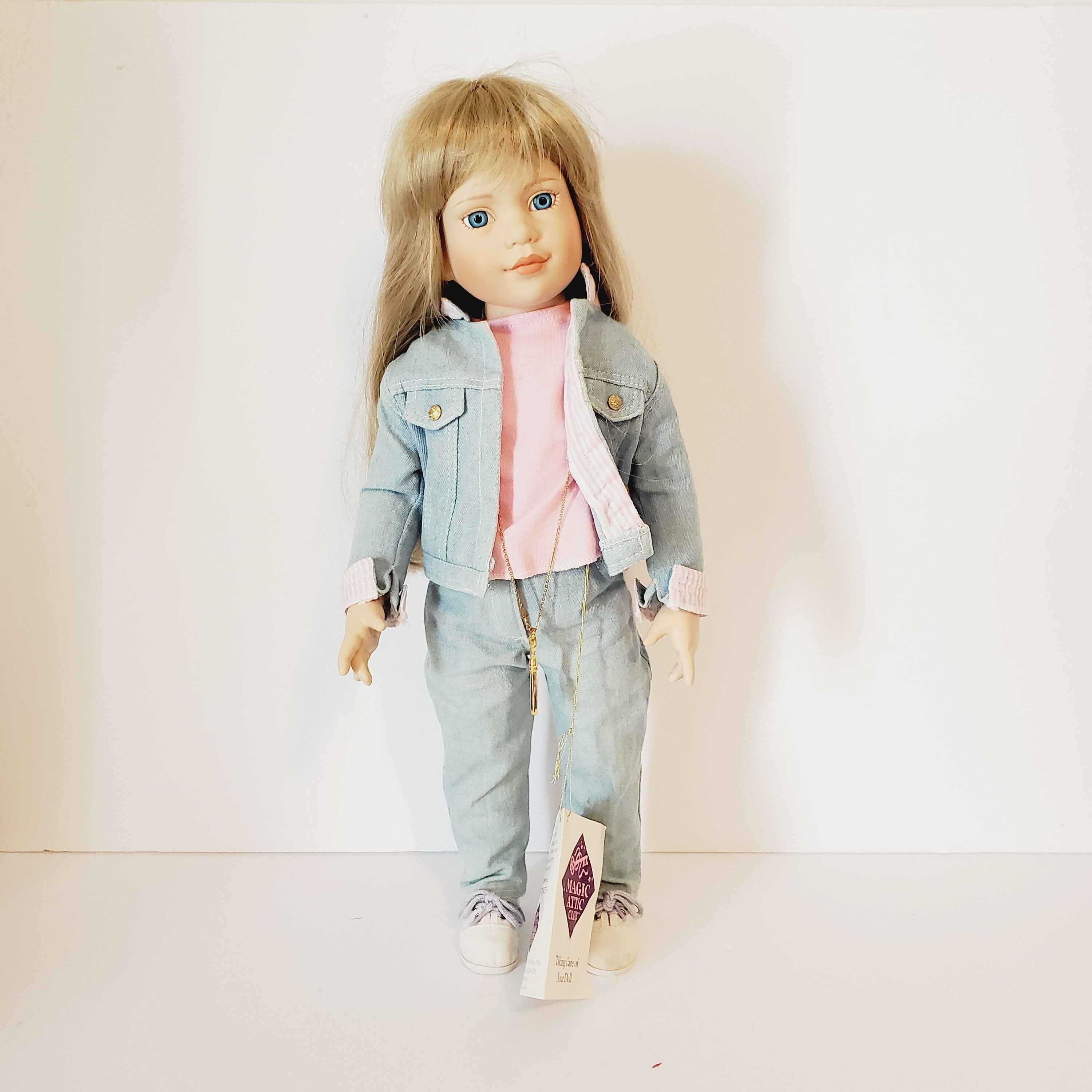 Dolls Toys hard body vinyl 17 inch doll vinyl collector doll like Magic ...