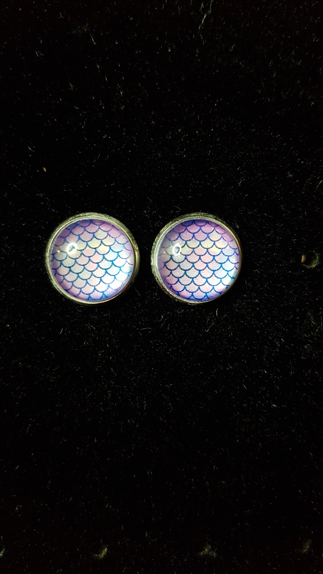 Dragonscale Multi-coloured Earring and Necklace Sets Purple - Etsy UK