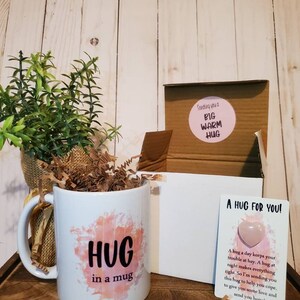 Sending You a HUG Gift Box. Pocket Hug. Comforting Gift. Uplifting and ...